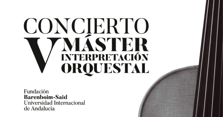 Fila 0 para el concierto del V Máster en Interpretación Orquestal ...